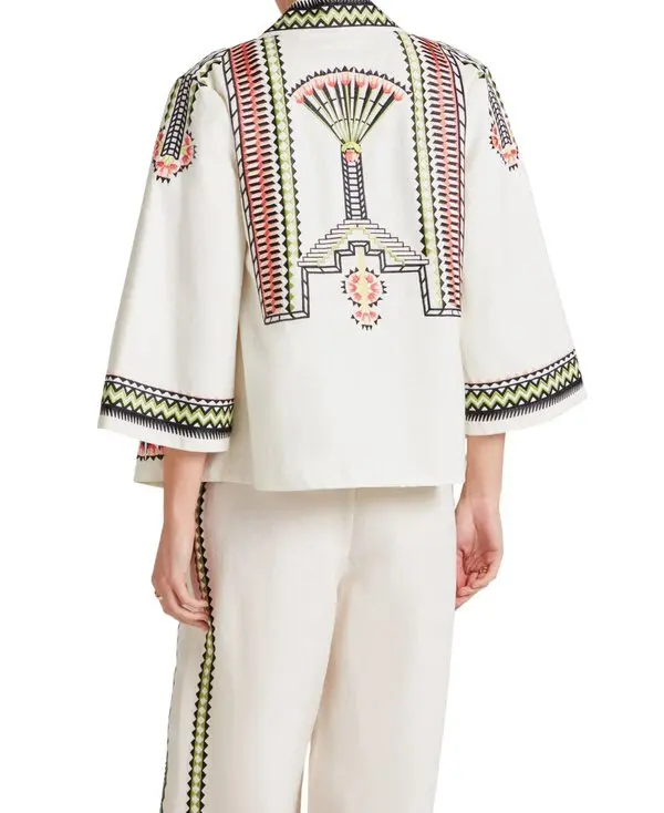 TEMPERLEY LONDON Avalon Jacket - Ivory