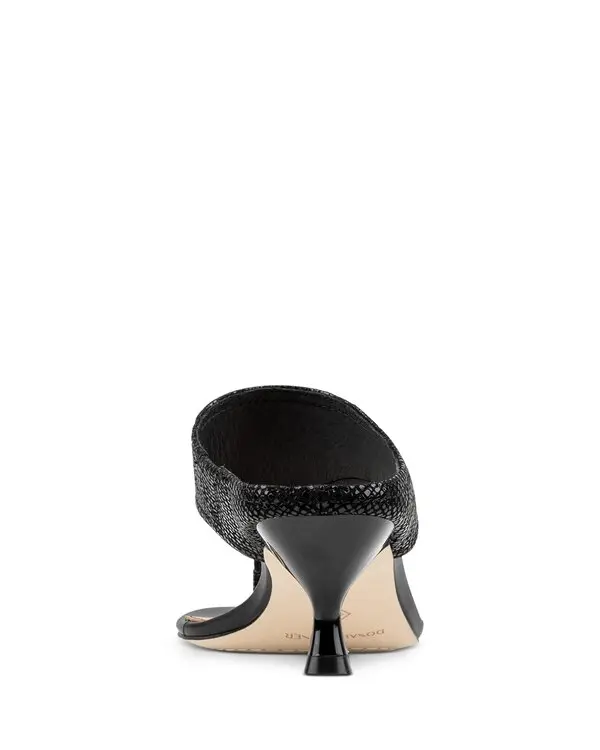 DONALD PLINER Lucynda Mid Heel Thong Sandals