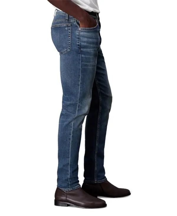 Rag & Bone Fit 2 Authentic Stretch Slim Fit Jeans In Blue