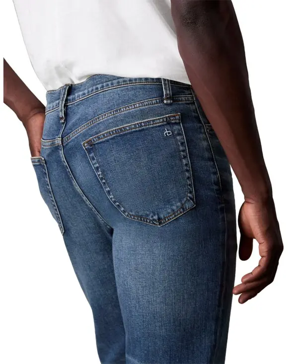 Rag & Bone Fit 2 Authentic Stretch Slim Fit Jeans In Blue