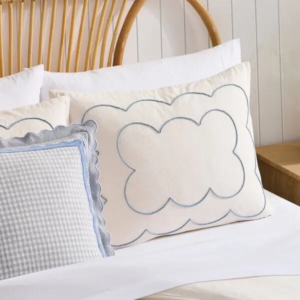 PERI HOME Daydream Scallop 3-piece Comforter Set, Full/queen