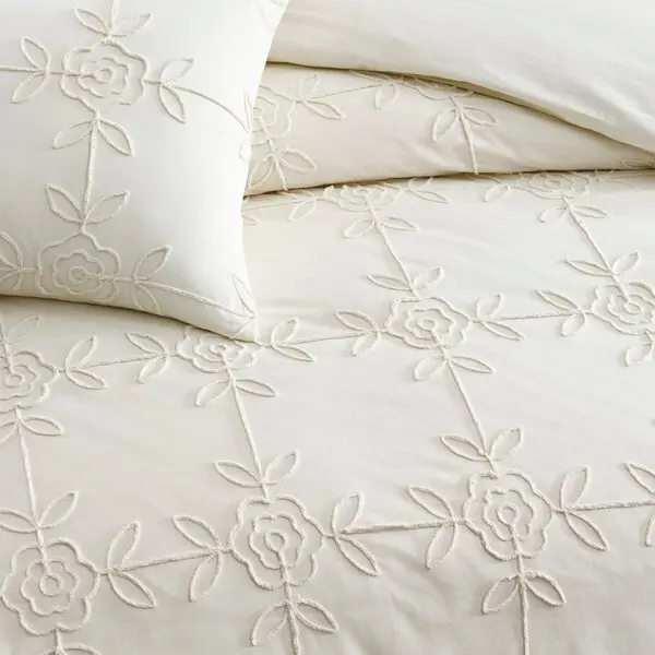 PERI HOME Trellis Rose 3-piece Comforter Set, King