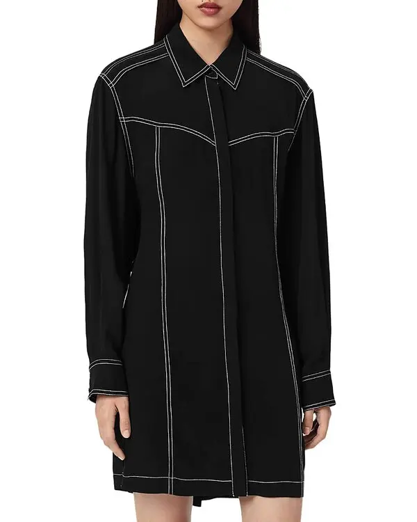 ALLSAINTS Tala Shirt Dress