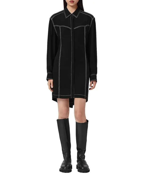 ALLSAINTS Tala Shirt Dress