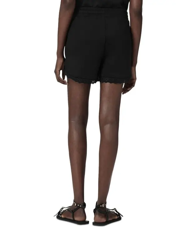ALLSAINTS Lele Lace Shorts - Black