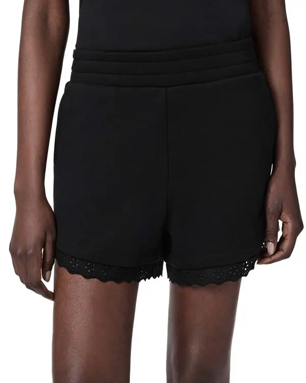 ALLSAINTS Lele Lace Shorts - Black