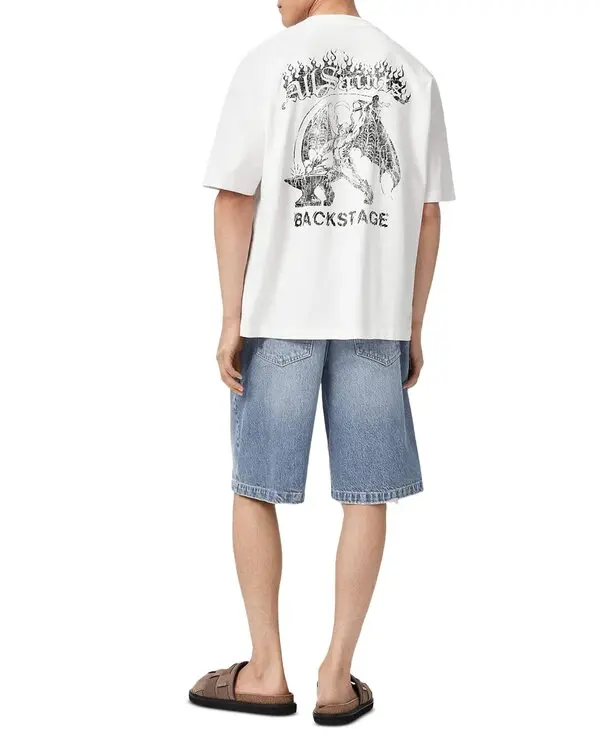ALLSAINTS Alva 8.9" Denim Shorts