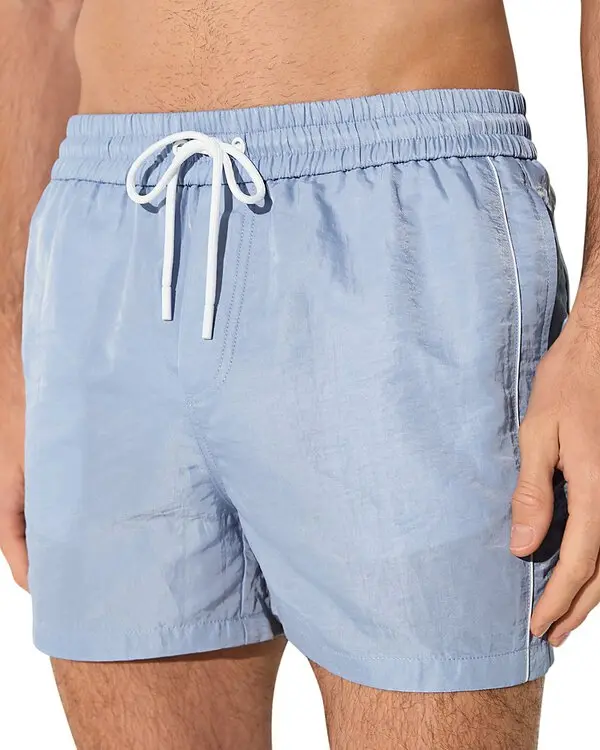 REISS Breeze Piped 10 Drawstring Swim Shorts