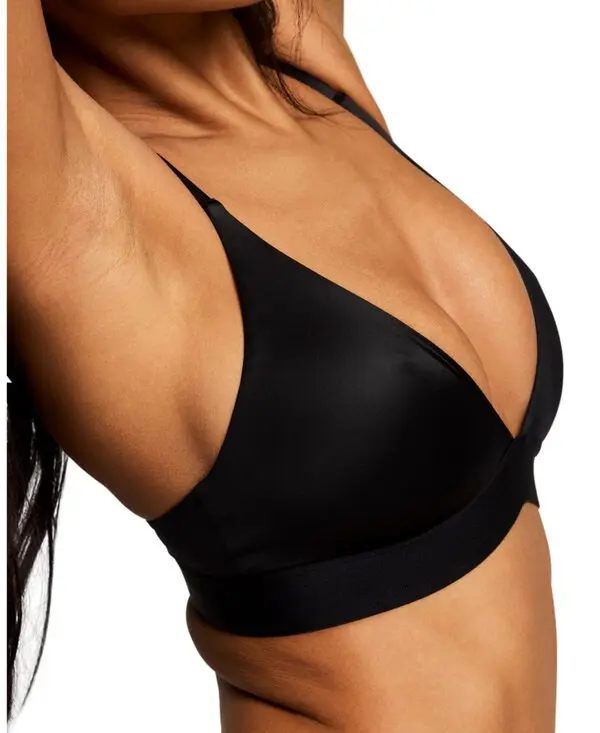 NEGATIVE Glace Triangle Bra - Black