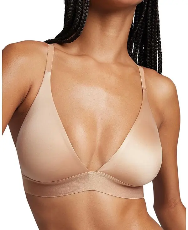 NEGATIVE Glace Triangle Bra - Buff