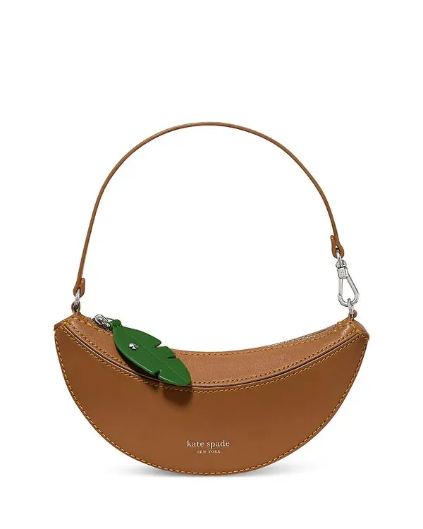 Kate Spade New York Wink Leather Banana Wristlet - Yellow Multi