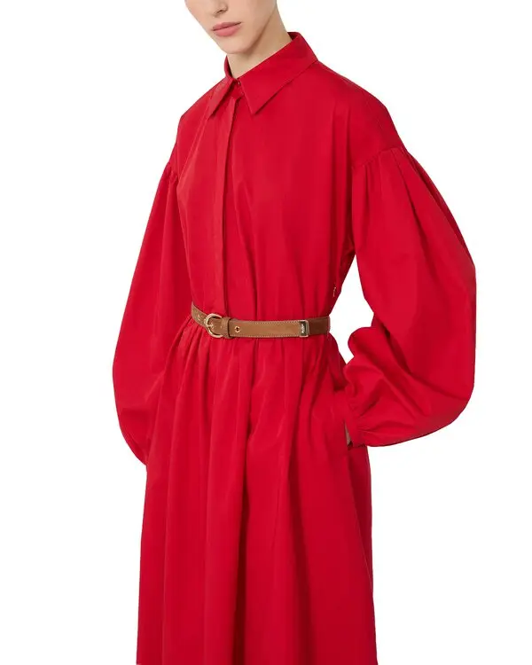 Max Mara Mstmarmo Belted Shirtdress