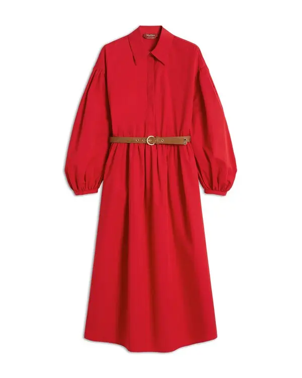 Max Mara Mstmarmo Belted Shirtdress