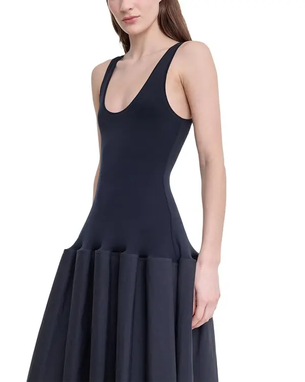 FFORME Marina Flared Volume Tank Dress