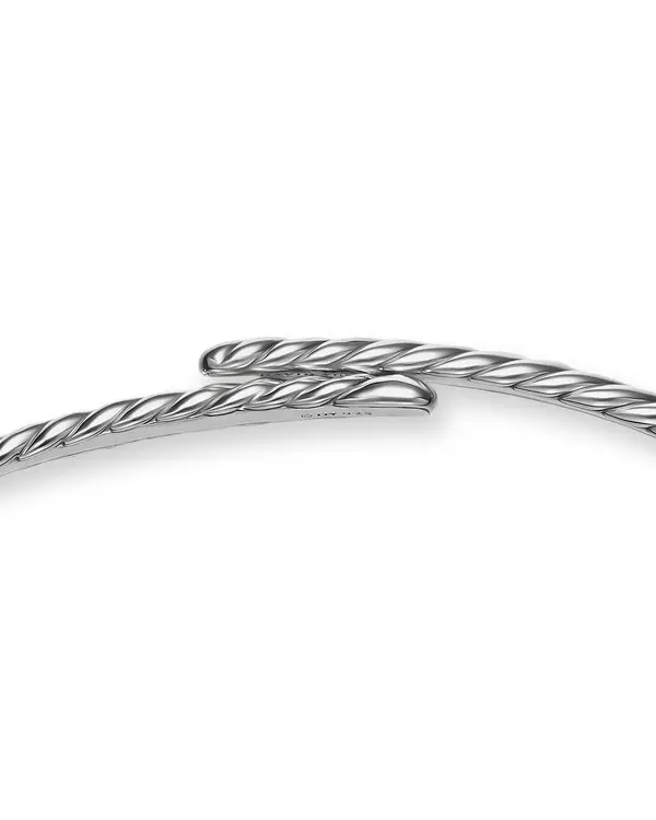 David Yurman Sculpted Cable Flex Necklace - Silver
