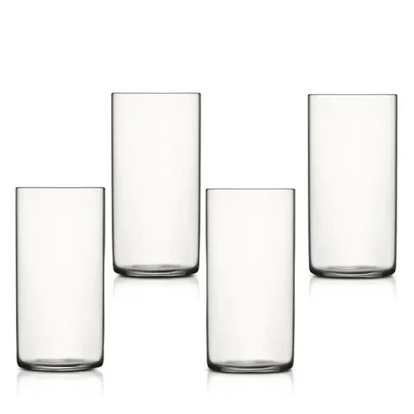 LUIGI BORMIOLI Top Class Round Bibita Glasses, Set Of 4