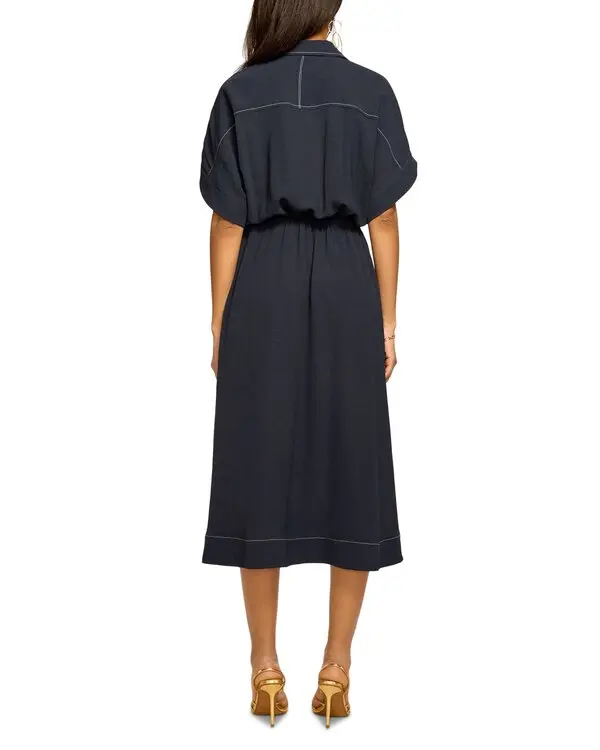 Ramy Brook Sonnet Wrap Skirt Dress