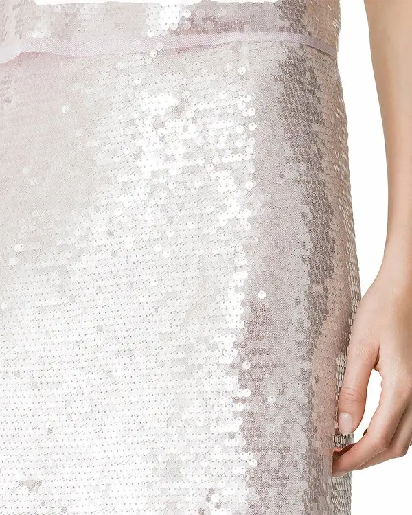 FORTE_FORTE Liquid Sequins Pencil Skirt
