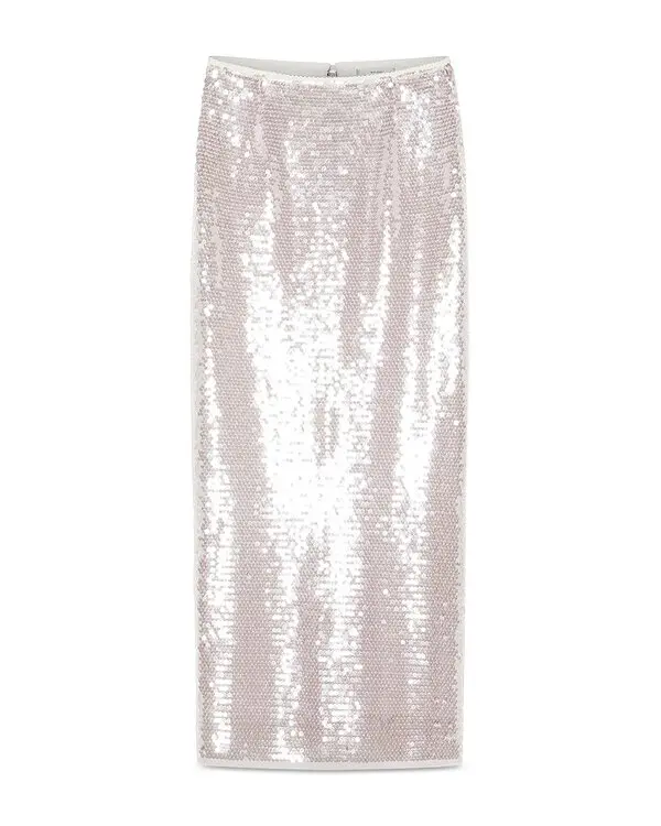 FORTE_FORTE Liquid Sequins Pencil Skirt