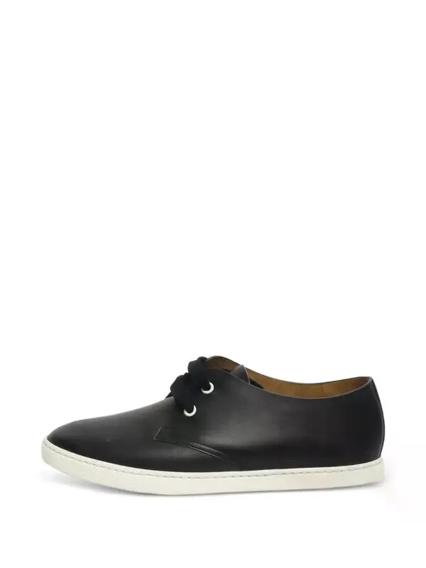 Hermès Lace-up Sneakers - Black