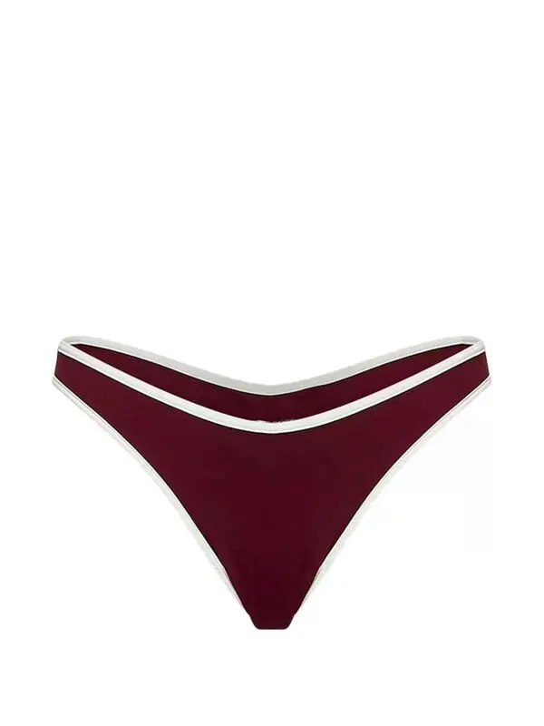 MC2 SAINT BARTH Judy Naomi Bikini Bottoms - Red