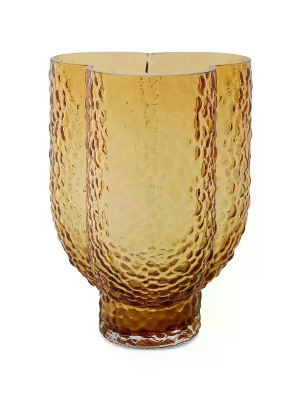 AYTM Arura Trio Textured Vase - Brown