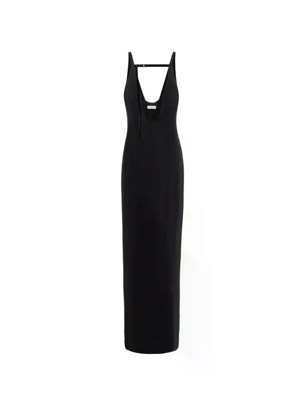 GRACE LING Pillar Belted Maxi Dress