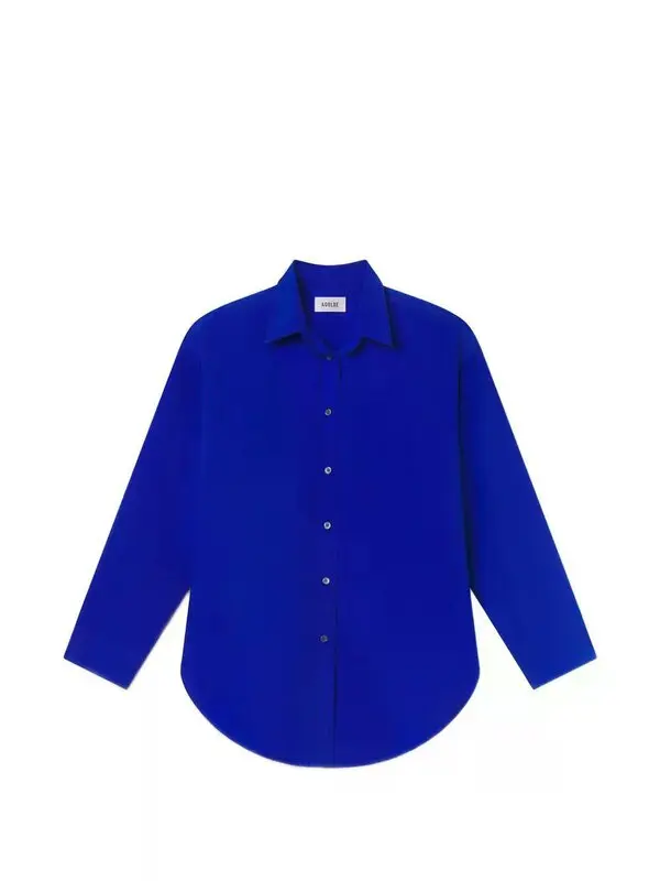 AGOLDE Sona Shirt Cobalt - Blue
