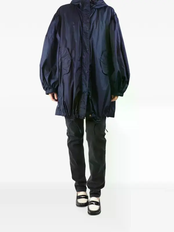 Simone Rocha Hooded Puff-sleeve Raincoat