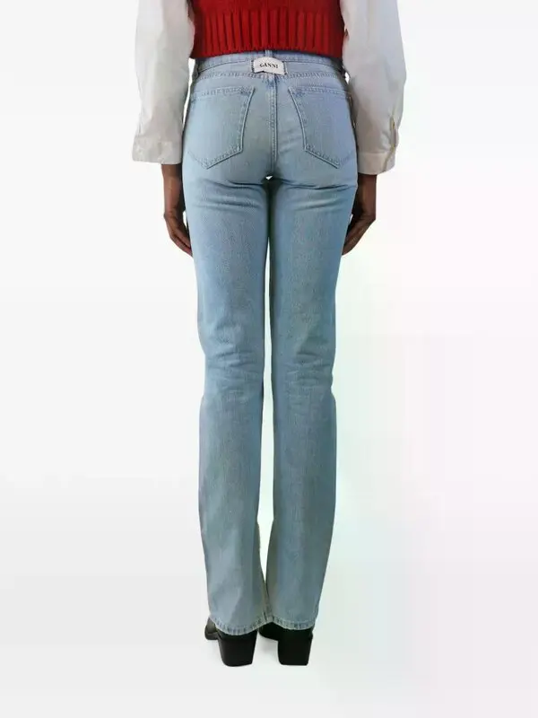 GANNI Split Hem Jeans