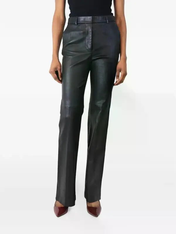 JOSEPH Tafira Leather Trousers