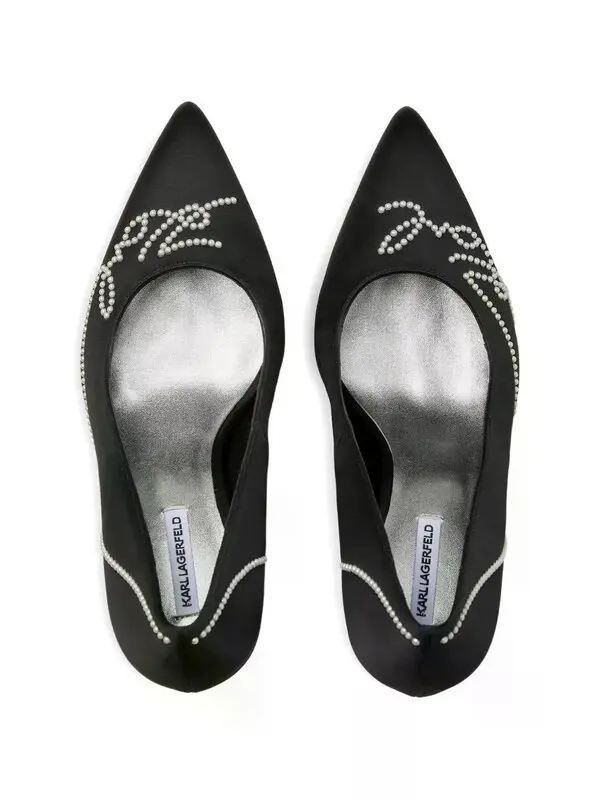 Karl Lagerfeld Sarabande Embellished Pumps
