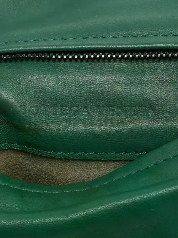 Bottega Veneta Turn-lock Flap Clutch Bag - Green