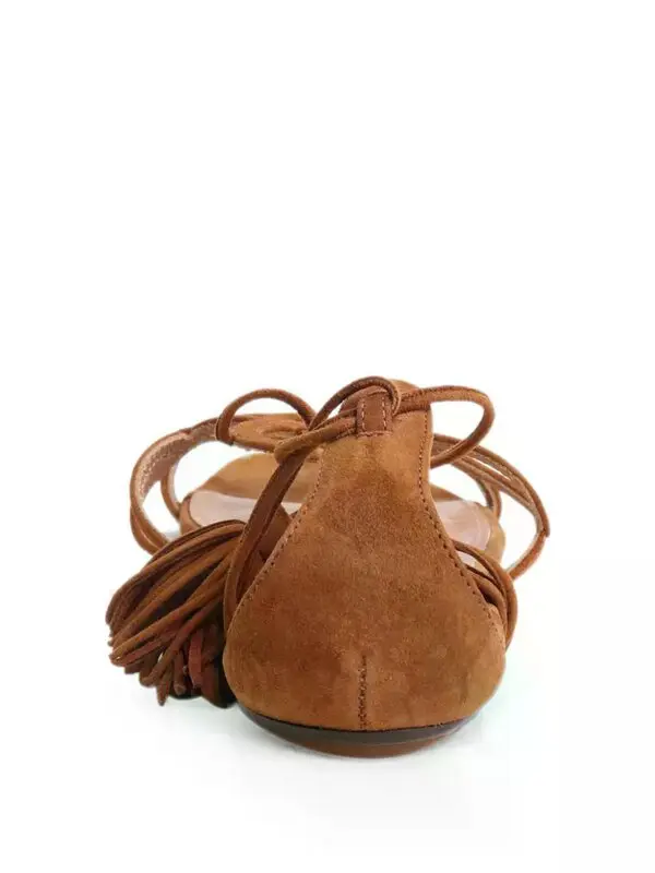 AQUAZZURA Gitana Tassel Sandals