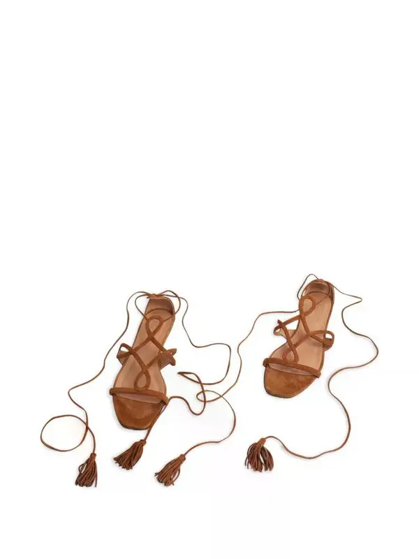 AQUAZZURA Gitana Tassel Sandals