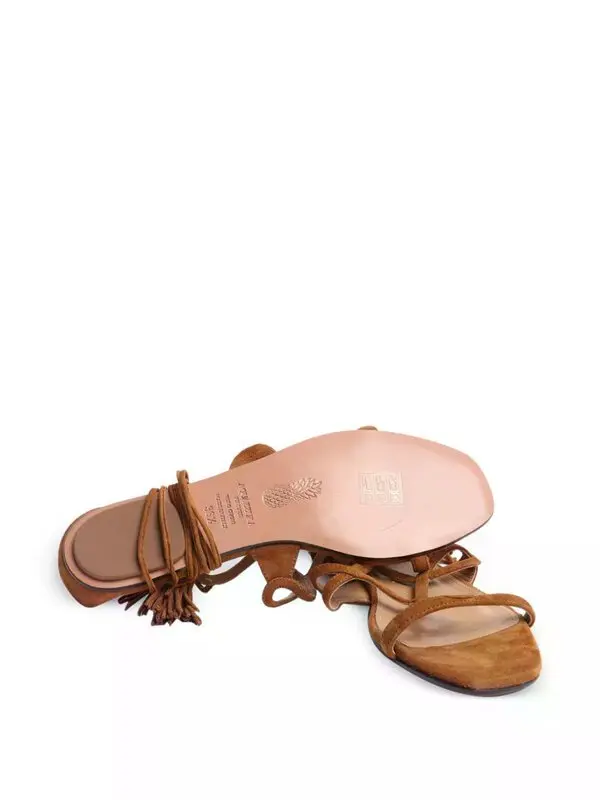 AQUAZZURA Gitana Tassel Sandals