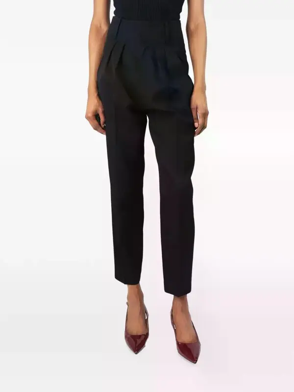 ISABEL MARANT VINTAGE Tapered Wool Trousers