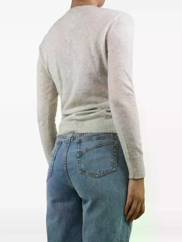 Altuzarra Speckled Ruched Cardigan