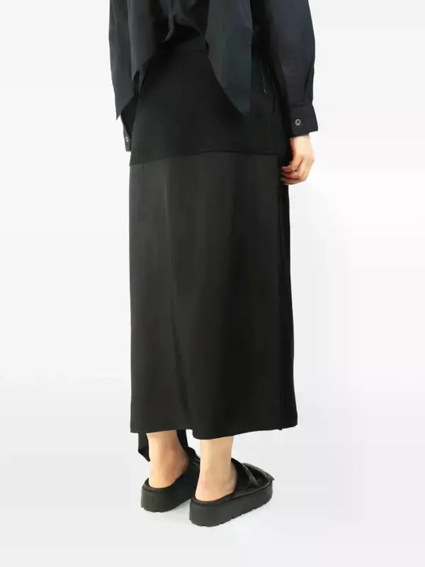 JIL SANDER Asymmetric Midi Skirt