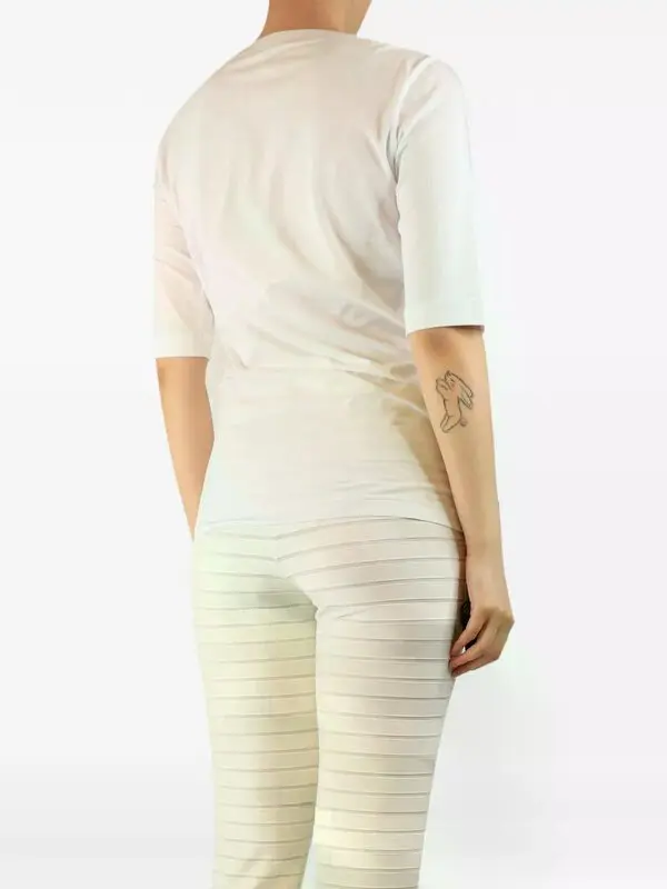 Brunello Cucinelli Beaded Trim T-shirt