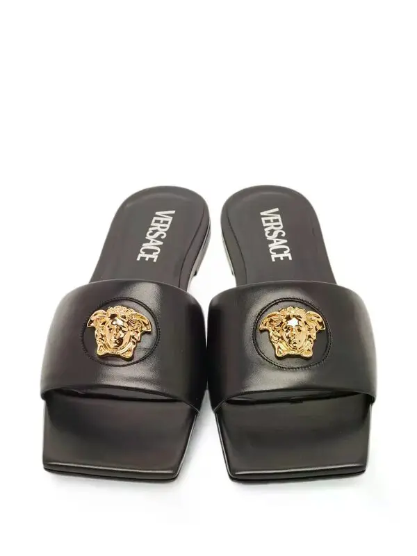 Versace Medusa Plaque Sandals