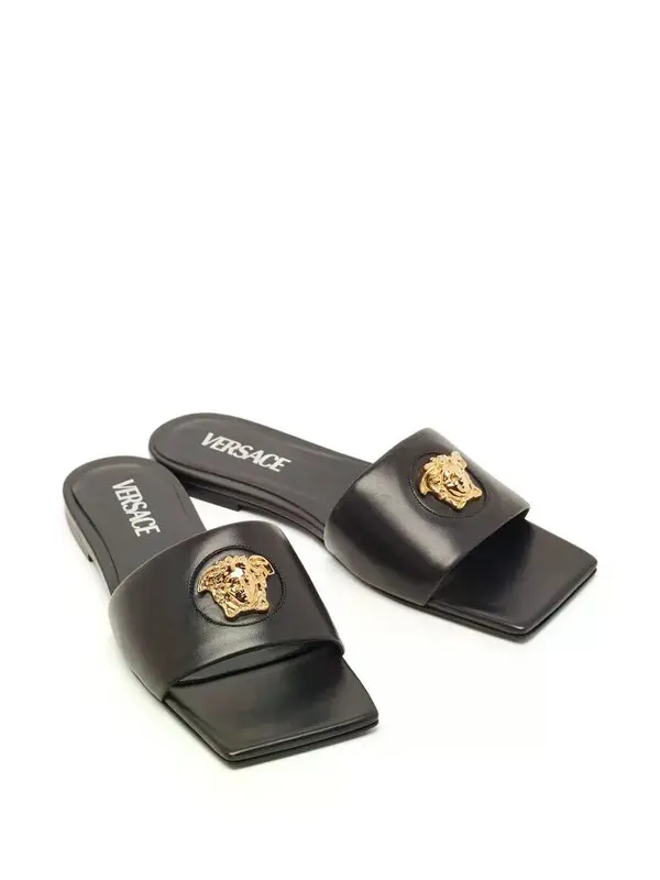 Versace Medusa Plaque Sandals