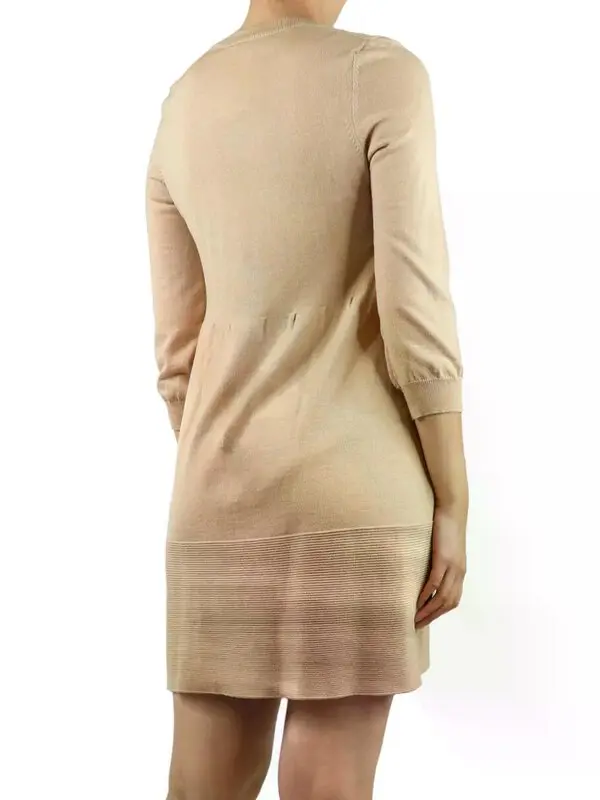Piazza Sempione Ribbed Knit Mini Dress