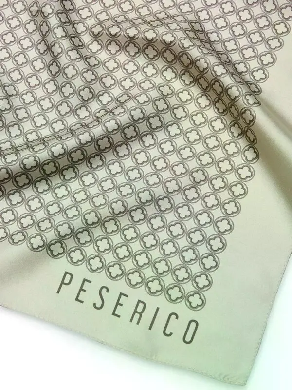 Peserico Geometric-print Scarf