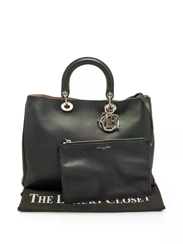 Dior Diorissimo Leather Tote Bag