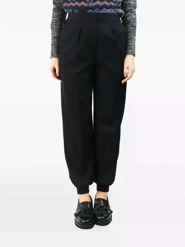 Stella McCartney Pleated Wool Trousers