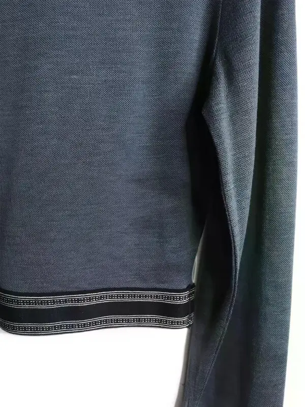 Loewe Cropped Logo Waistband Polo Shirt