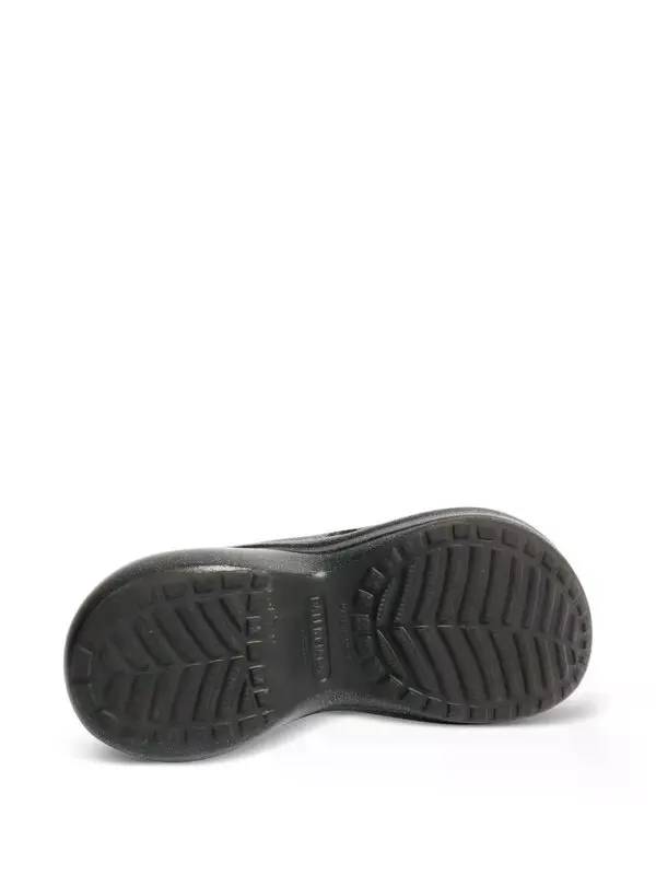 Balenciaga X Crocs Sparkly Platform Clogs