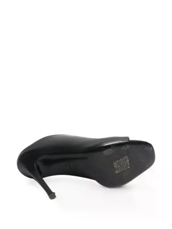 Ermanno Scervino Leather Stiletto Heeled Sandals