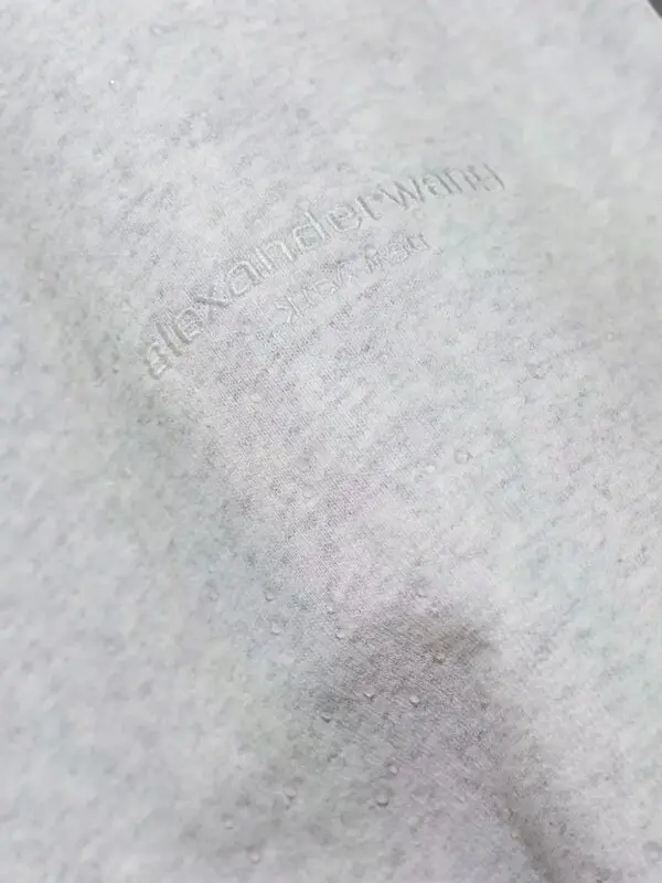 Alexander Wang Logo-embossed Wide-leg Track Pants
